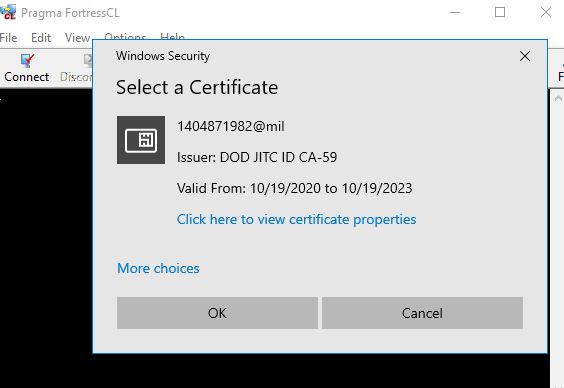 DoD PKI Token SSH CLI Login - Tachyon Dynamics DoD PKI Token SSH CLI Login - Tachyon Dynamics